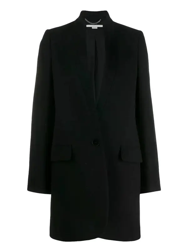 Stella McCartney Bryce Wool-blend Coat - Black