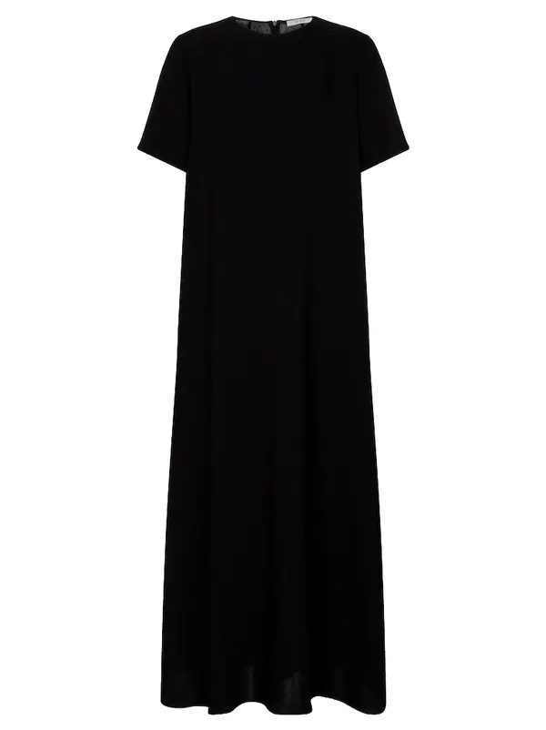THE ROW Robi Cady Maxi Dress - Black