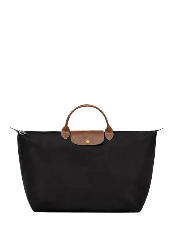 Longchamp Large Le Pliage Travel Bag - Black