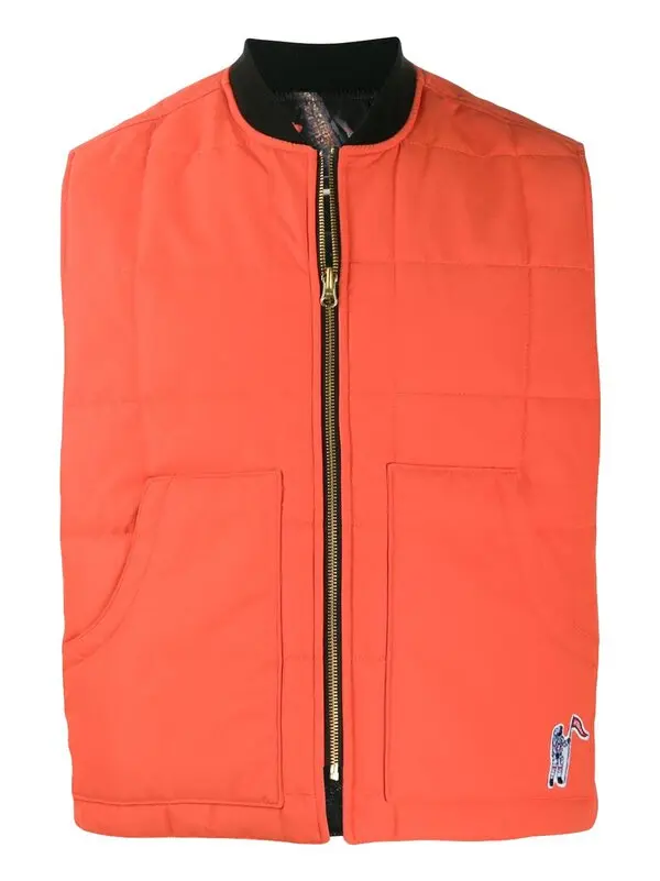 BILLIONAIRE BOYS CLUB Reversible Padded Gilet - Black