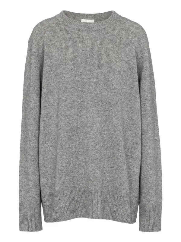 THE ROW Sibem Wool And Cashmere Crewneck Sweater - Grey
