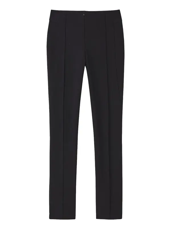 Lafayette 148 New York Gramercy Acclaimed-stretch Pants - Black