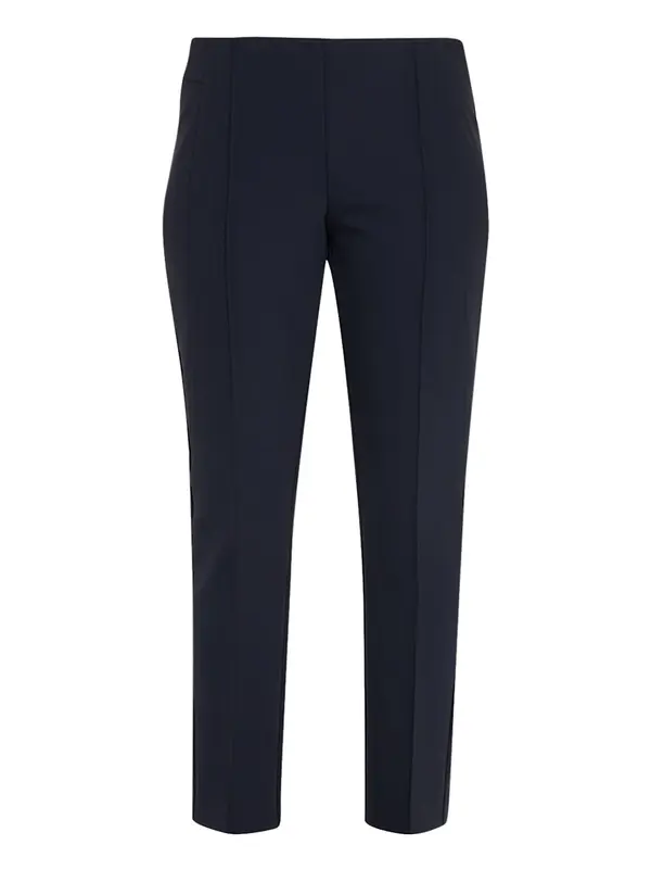Lafayette 148 New York Gramercy Acclaimed-stretch Pants - Ink