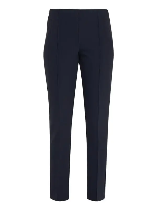 Lafayette 148 New York Gramercy Acclaimed-stretch Pants - Ink