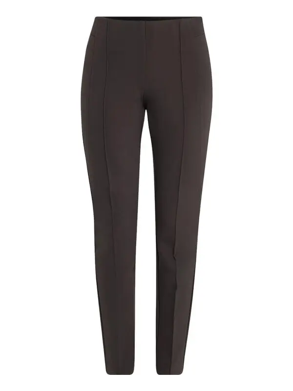 Lafayette 148 New York Gramercy Acclaimed-stretch Pants - Jet
