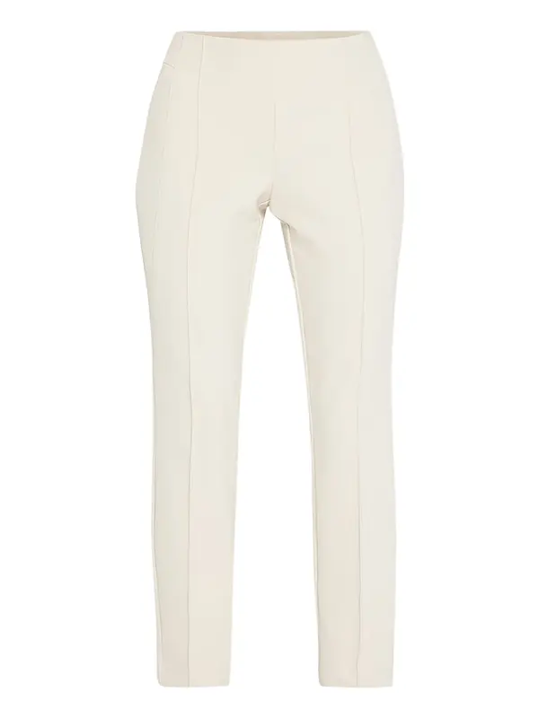 Lafayette 148 New York Gramercy Acclaimed-stretch Pants - Sand
