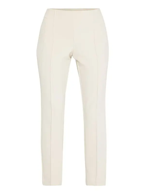 Lafayette 148 New York Gramercy Acclaimed-stretch Pants - Sand
