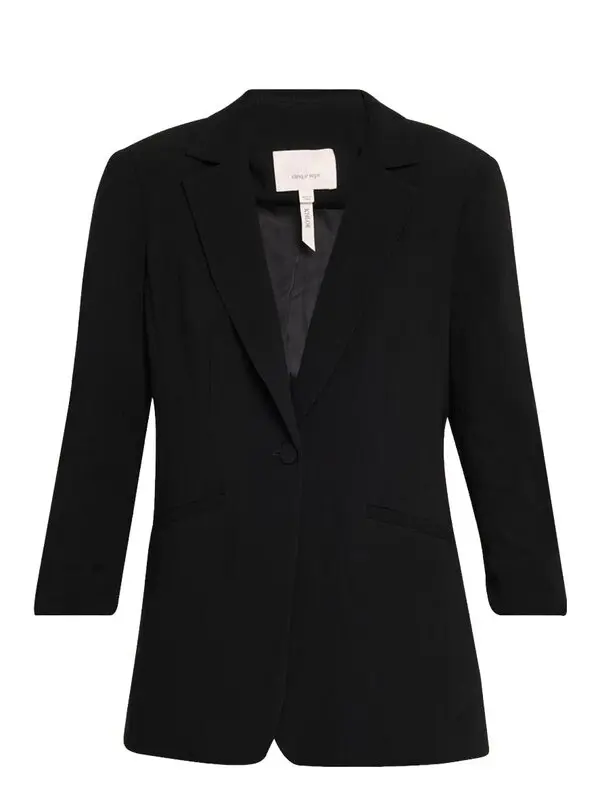 Cinq À Sept Khloe Crepe Blazer - Black