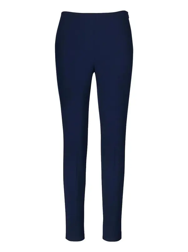 Ralph Lauren Alandra Stretch-wool Pants - Navy