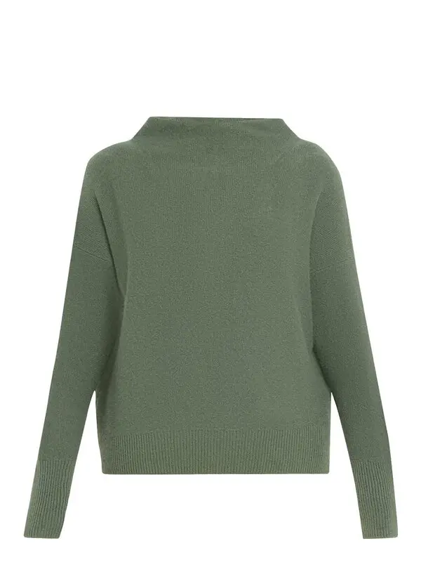 Vince Boiled Cashmere Turtleneck Pullover - Deep Patin