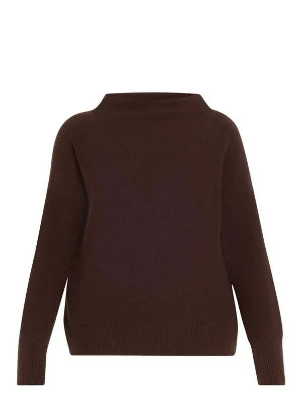 Vince Boiled Cashmere Turtleneck Pullover - Truffle