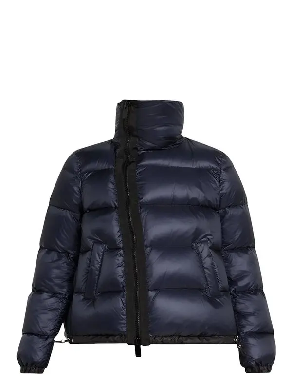 Sacai Quilted Short Puffer Jacket - Dnavy