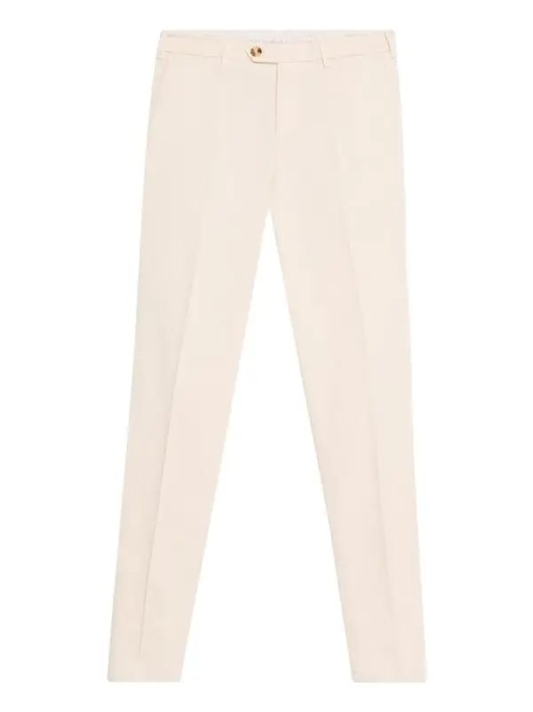 Brunello Cucinelli American Pima Italian-fit Chino Trousers - Off