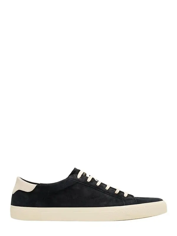 Brunello Cucinelli Suede Low-top Sneakers - Dark Grey