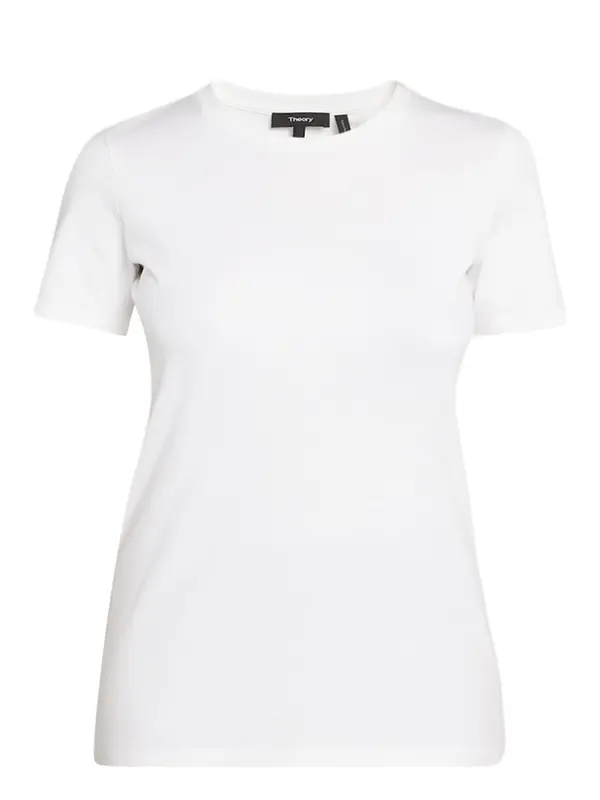 Theory Johanna Classic Tee - White