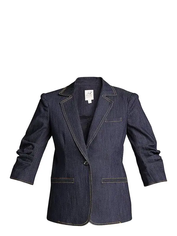 Cinq À Sept Khloe Denim Blazer - Indigo