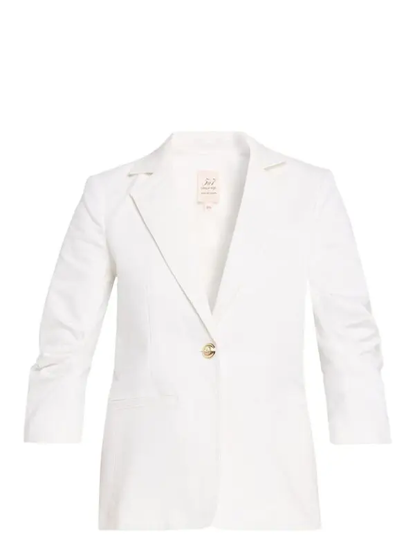 Cinq À Sept Khloe Denim Blazer - White