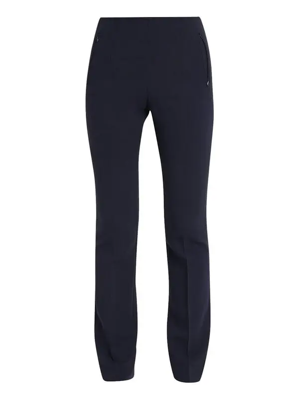 Akris Constance Double-face Wool Pants - Navy