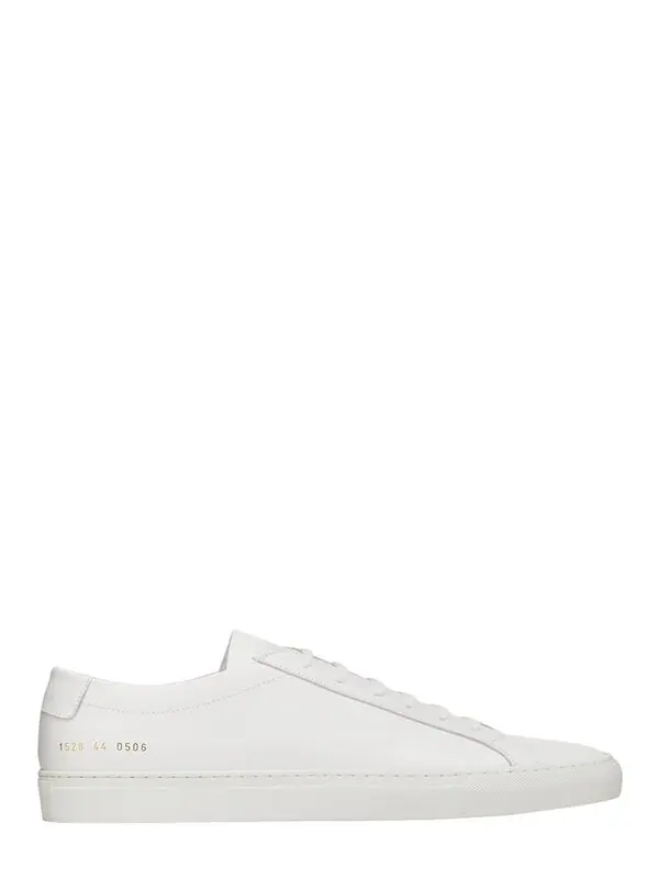 COMMON PROJECTS Achilles Leather Low-top Sneakers - White