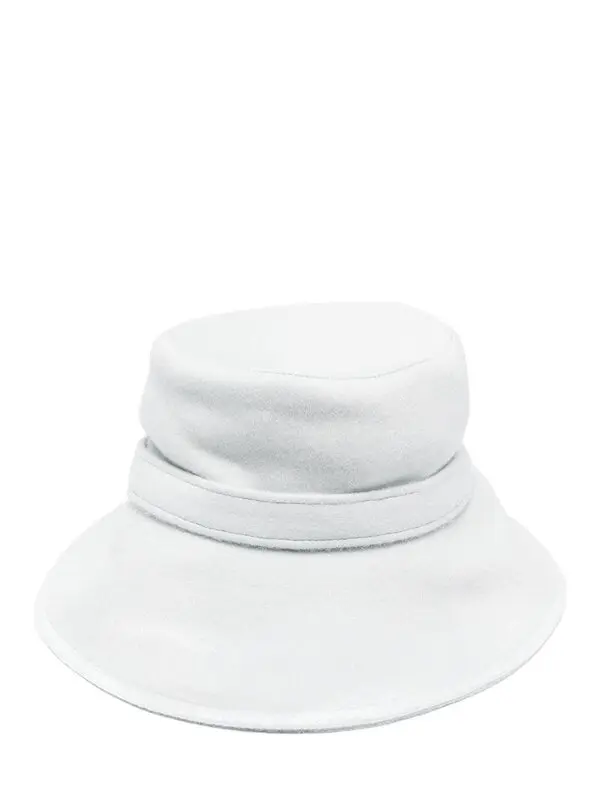 Alberta Ferretti Logo Plaque Bucket Hat - Neutrals