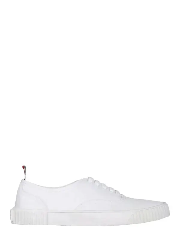 Thom Browne Lace-up Sneakers - White