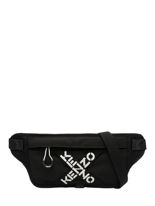 Kenzo Logo-print Belt Bag - Black