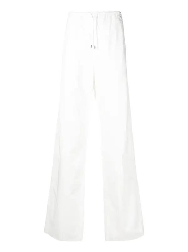 Valentino Garavani Straight-leg Trousers - White