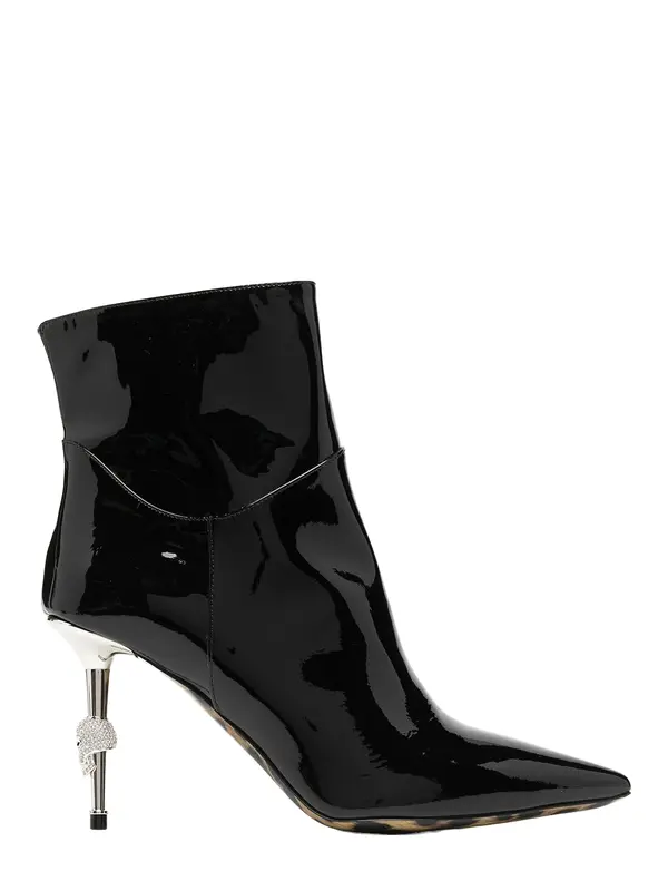 Philipp Plein Skull-heel Ankle Boots - Black