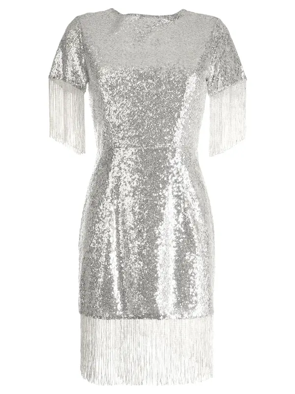 MACGRAW Potion Knee-length Dress - Silver