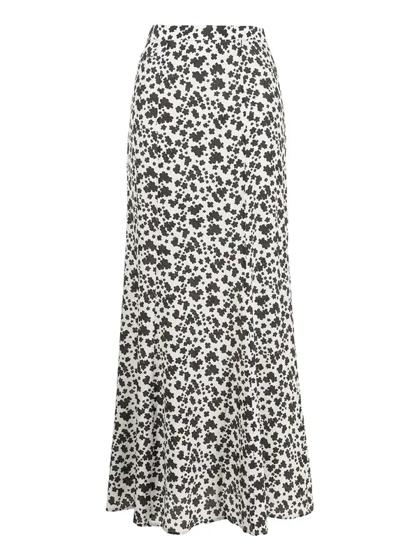 MACGRAW Oleander Full-length Skirt - White
