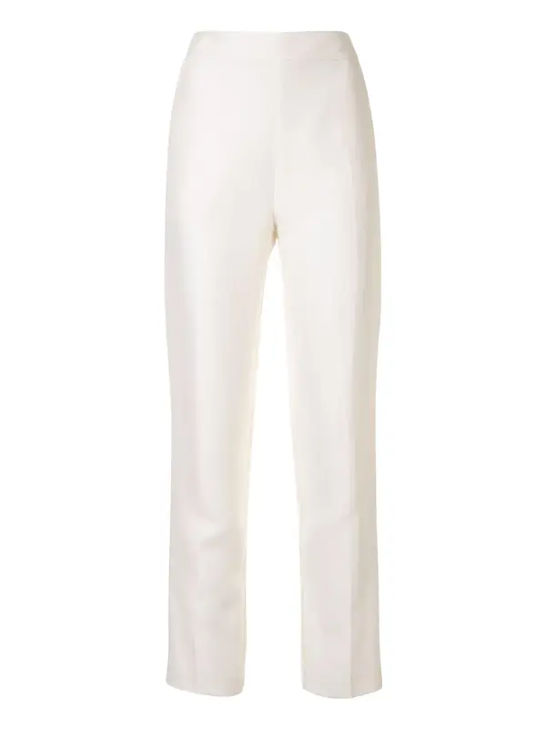 MACGRAW Non Chalant High-rise Trousers - White
