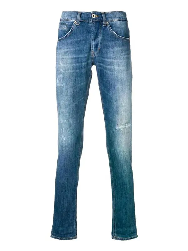 DONDUP Stonewashed Jeans - Blue