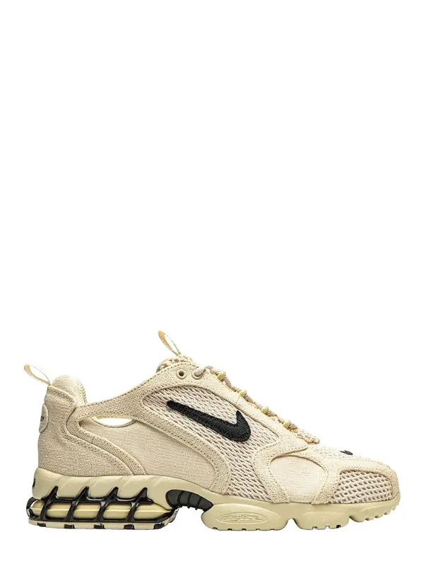 Nike X Stüssy Air Zoom Spiridon Caged Sneakers - Neutrals