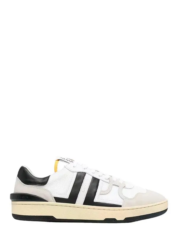 LANVIN Panelled Low-top Sneakers - White