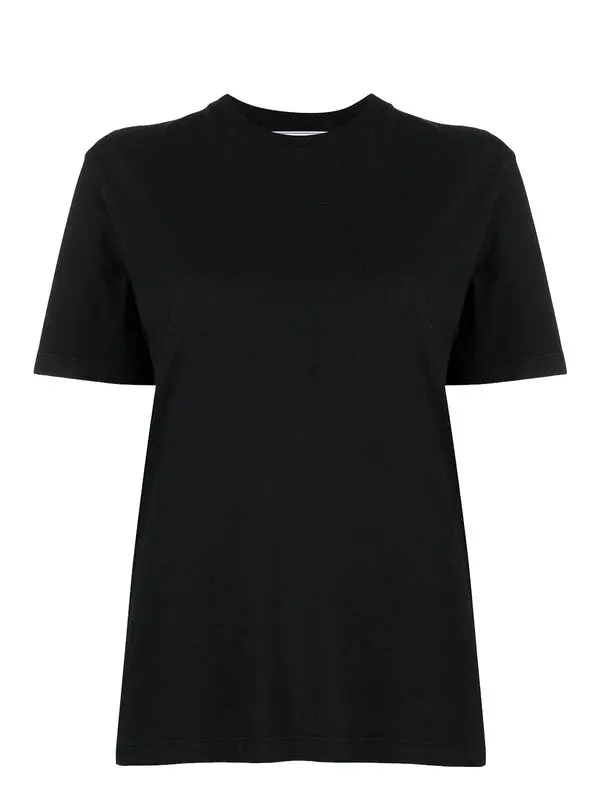 Off-White Arrow Print Cotton T-shirt - Black