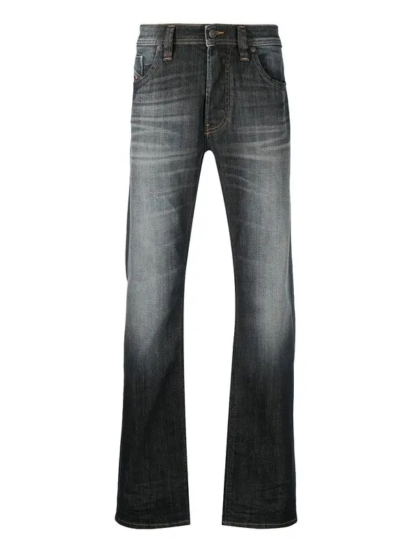 DIESEL® Faded Bootcut Jeans - Blue