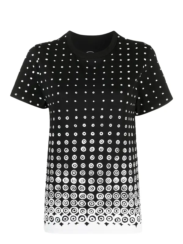 10 CORSO COMO Eos-logo T-shirt - Black