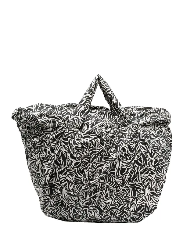 10 CORSO COMO Mosaic-print Tote Bag - Black