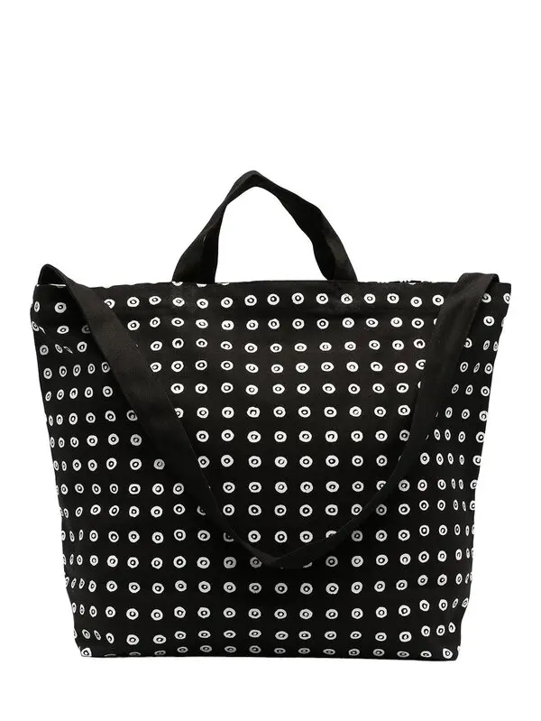 10 CORSO COMO Canvas Tokyo Tote Bag - Black