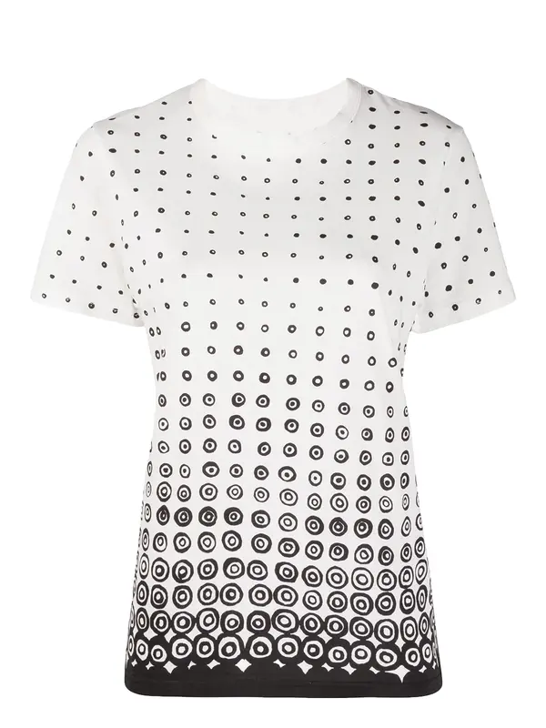 10 CORSO COMO Eos-logo Cotton T-shirt - White