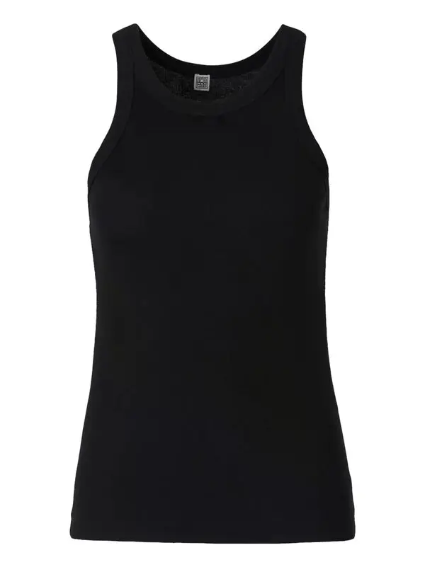 TOTEME Espera Ribbed Vest - Black