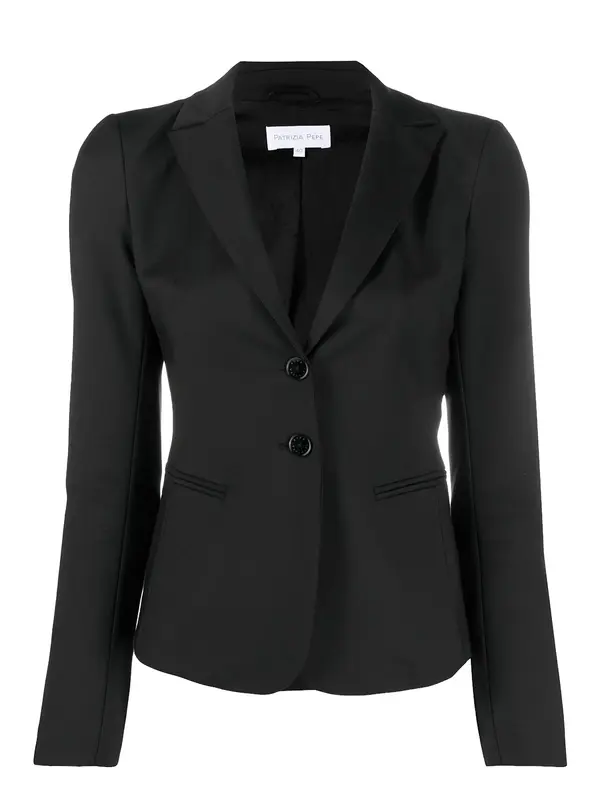 Patrizia Pepe Fitted Blazer - Black
