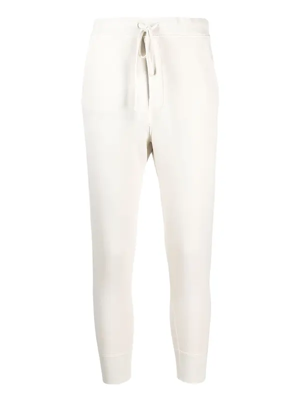 NILI LOTAN Nolan Cotton Track Trousers - Neutrals