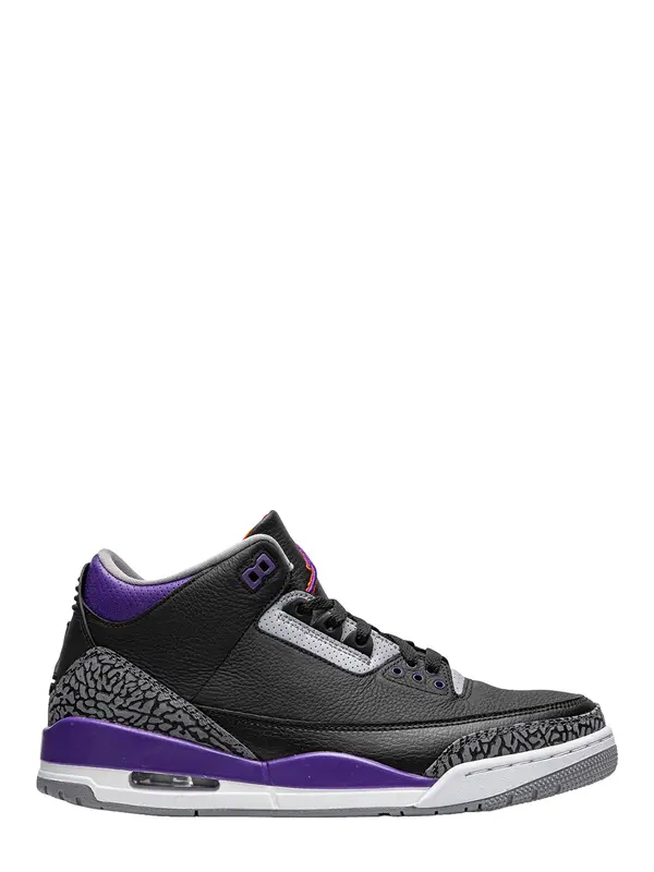 JORDAN Air 3 Retro Sneakers - Black