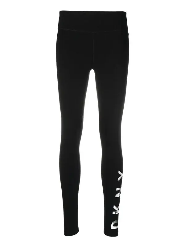Dkny Mid-rise Track Pants - Black