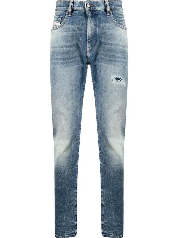 DIESEL® D-strukt Slim-fit Jeans - Blue