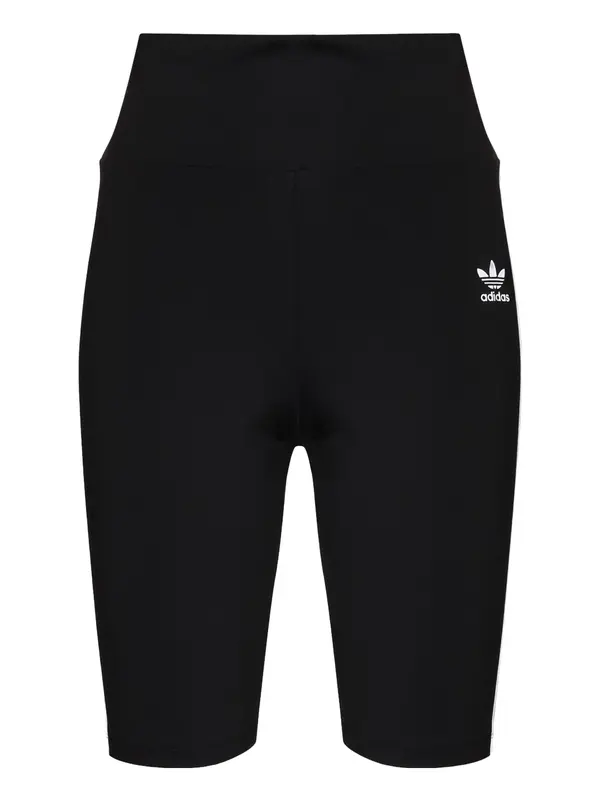 Adidas Three-stripe Detail Shorts - Black