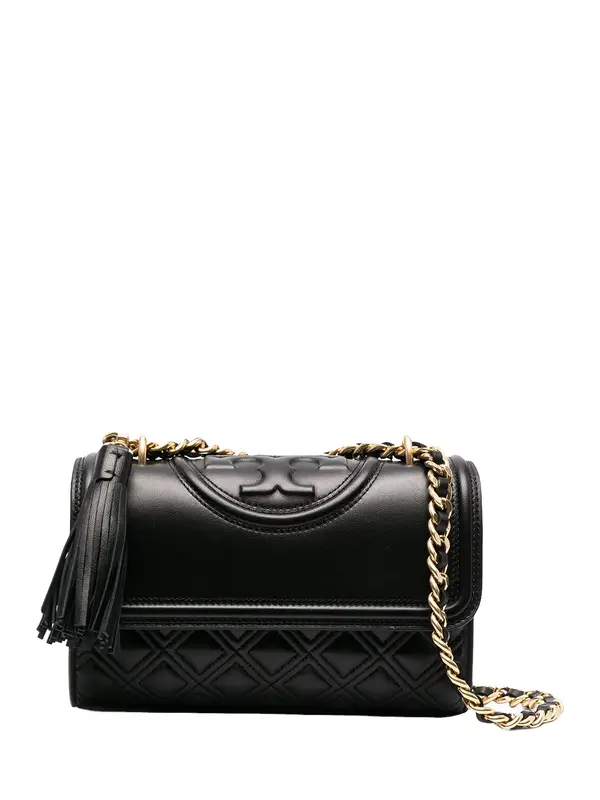 Tory Burch Fleming Convertible Shoulder Bag - Black
