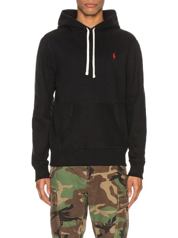 Polo Ralph Lauren Fleece Hoodie - Black