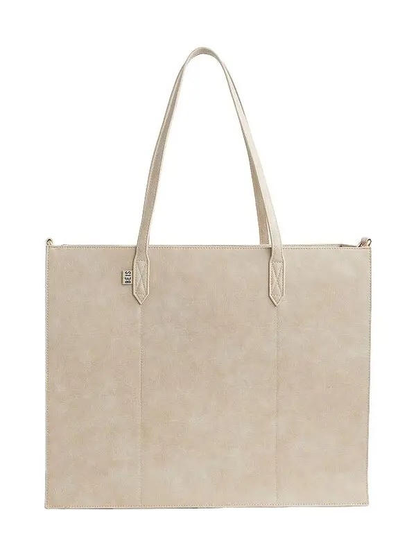 BEIS The Large Work Tote - Beige